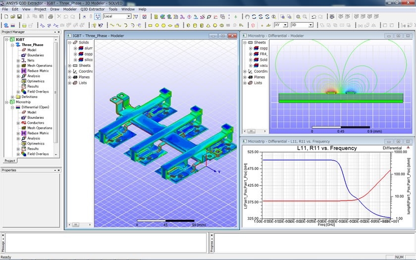 Извлечение паразитных параметров RLCG в ANSYS Q3D Extractor | Клуб ...
